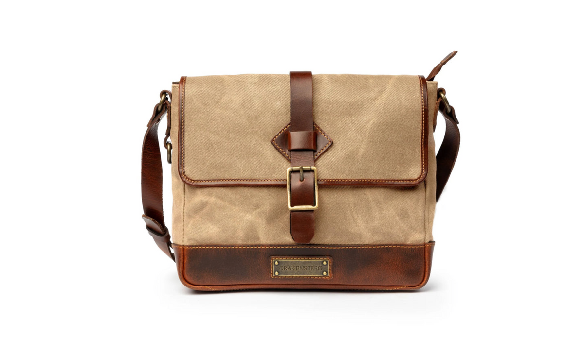 Canvas & Genuine leather shoulder bags for women – DRAKENSBERG